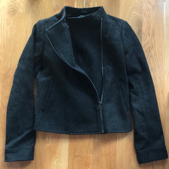 Uniqlo | Jackets & Coats | Uniqlo Wool Zip Up Jacket | Poshmark